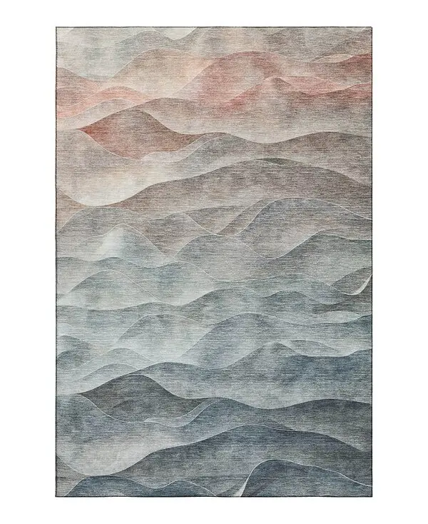 DALYN RUG COMPANY Dalyn Pacifica Pa2 Area Rug, 5' X 7'6 - Teal