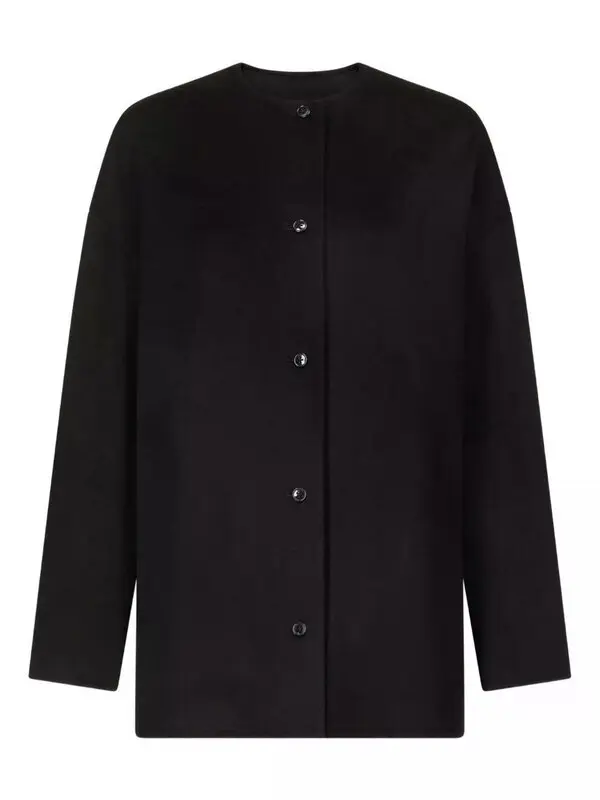 Loulou De Saison Drap Coat - Black