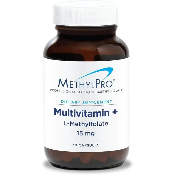 METHYLPRO Multivitamin + 15 Mg L-methylfolate 30 Capsules