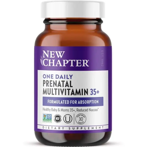NEW CHAPTER Prenatal One Daily 35+ 30 Tablets