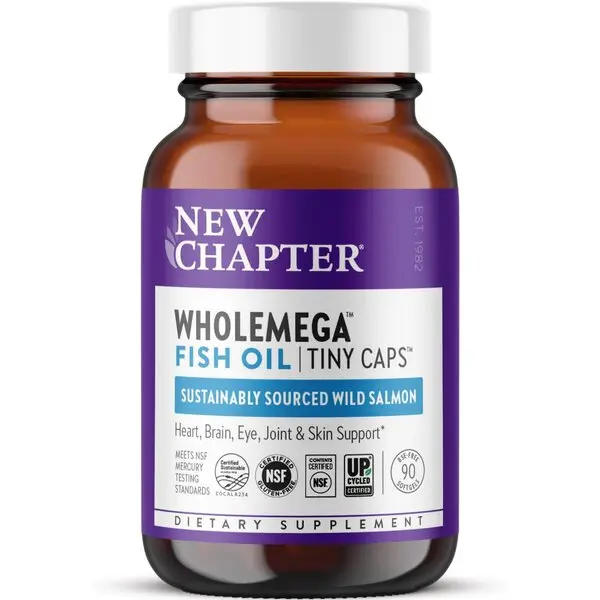 NEW CHAPTER Wholemega Tiny Caps 90 Softgel Capsules