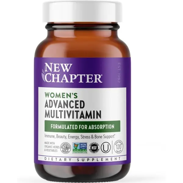 NEW CHAPTER Advanced Multivitamin 120 Tablets