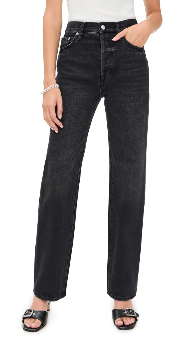 PISTOLA Cassie Straight Leg Jeans - Stormy