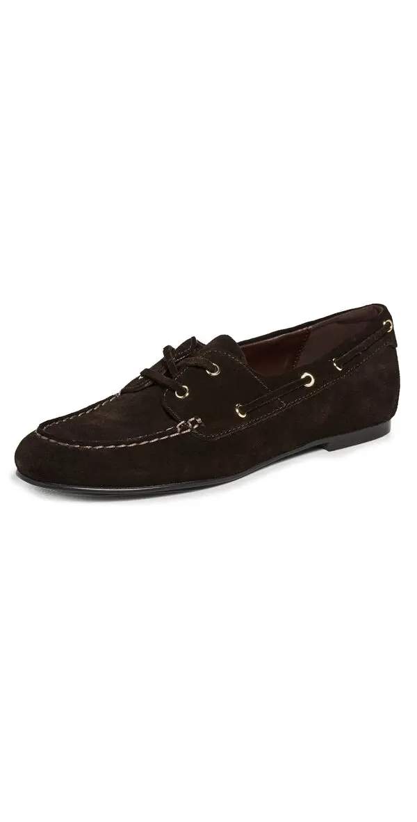 Madewell Jamie Boat Shoe - Dark Carob