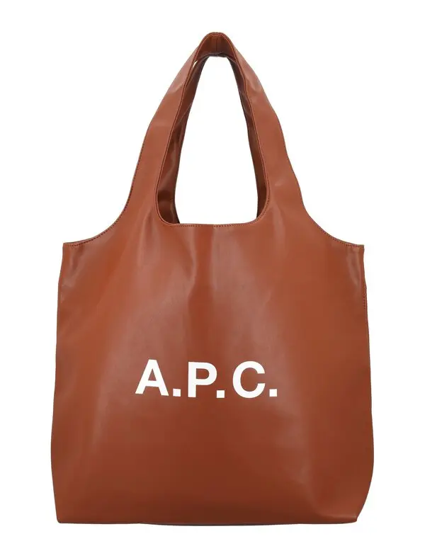 A.p.c. Ninon Tote Bag - Hazelnut