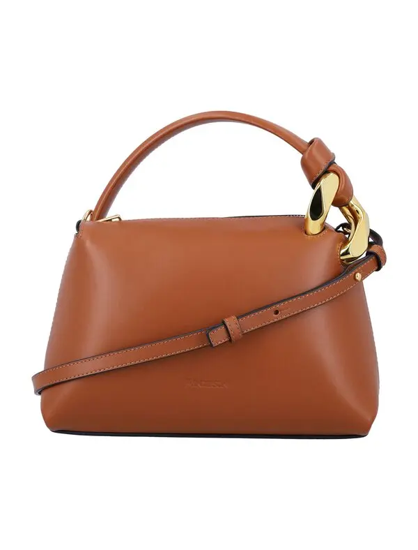 JW Anderson Jwa Corner Small Bag - Brown