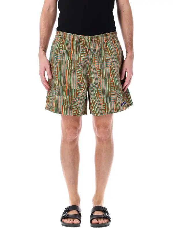Patagonia Printed Shorts - Green
