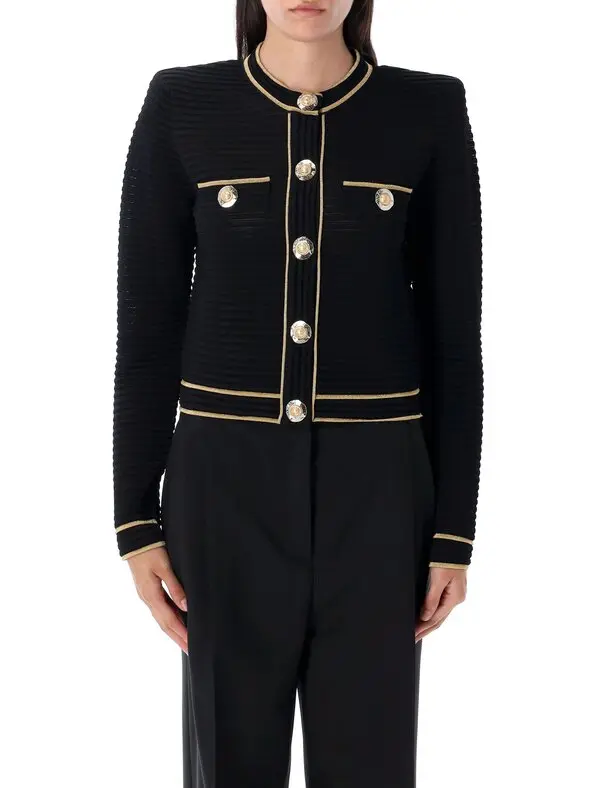 Balmain Button Detailed Sweaters