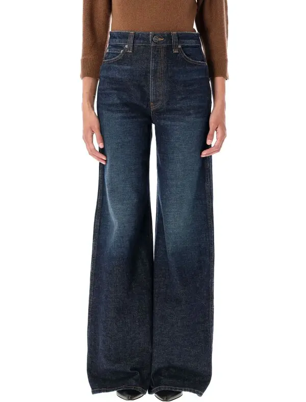 Khaite Wide Leg Jeans