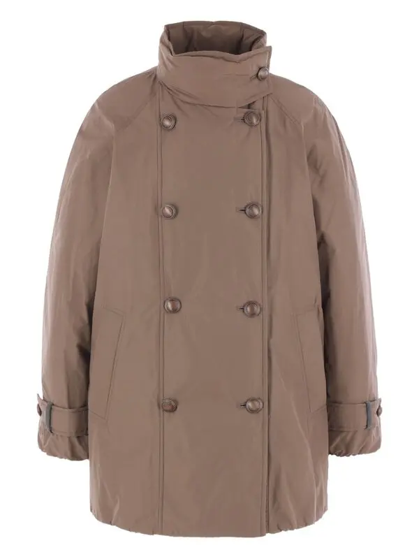Brunello Cucinelli Short Down Jacket - Beige