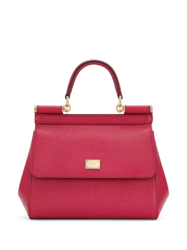 Dolce & Gabbana Sicily Medium Handbag - Fuchsia