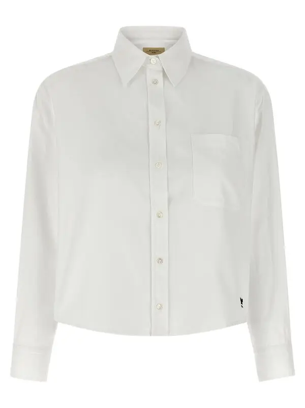 Max Mara Nuoro Cotton Oxford Shirt - White