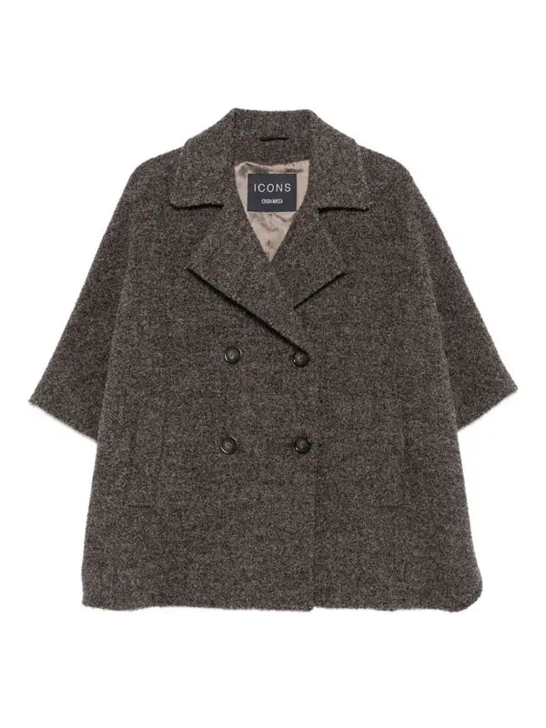 Cinzia Rocca Double-breasted Short Coat