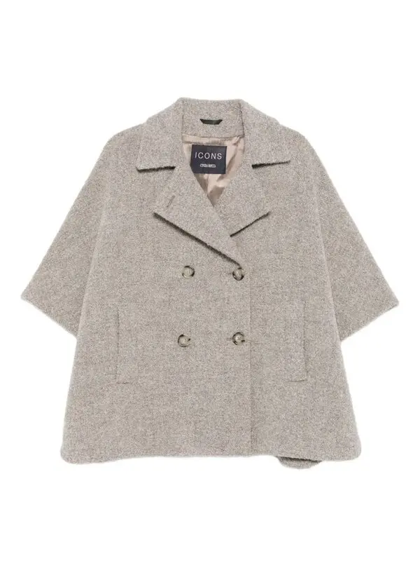 Cinzia Rocca Double-breasted Short Coat