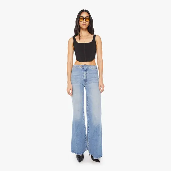 MOTHER The Tab Roller Skimp Fight For Your Right Jeans