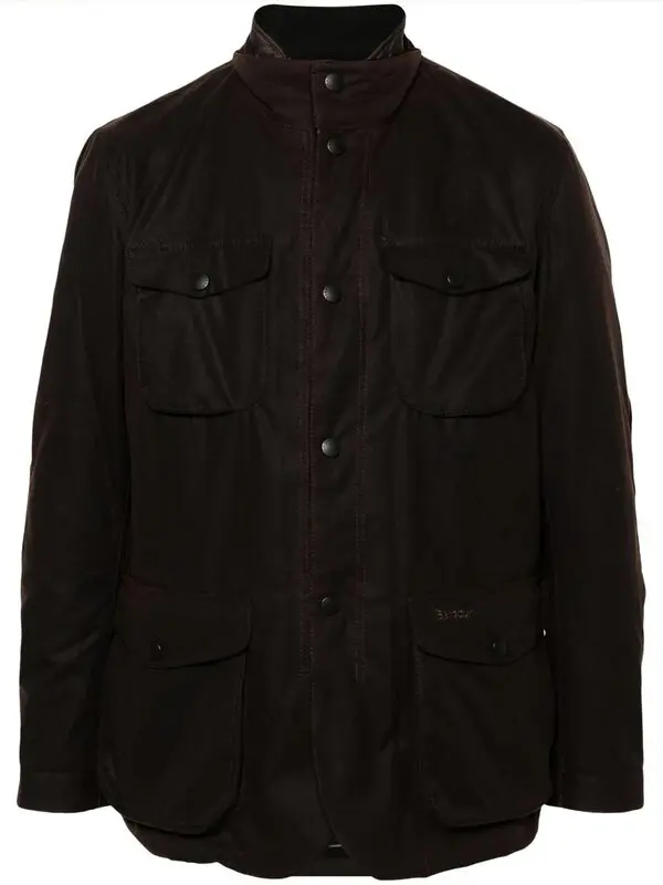 Barbour Ogston Waxed Cotton Jacket - Ru71 Rustic/classic