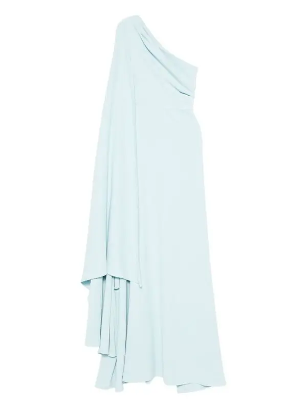 Solace London Yazmin Midi Dress - Clear Blue