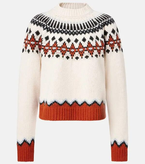 Alanui Virgin Wool Crewneck Sweater - Multicoloured