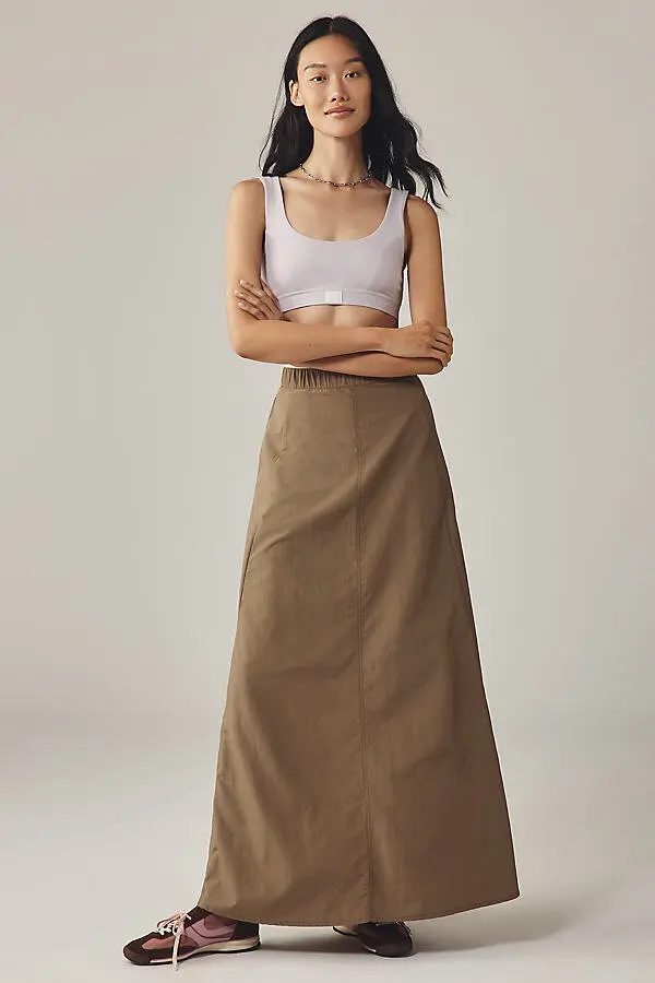 P.E Nation A-line Maxi Skirt