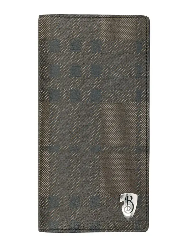 Burberry B Shield Continental Wallet - Slate