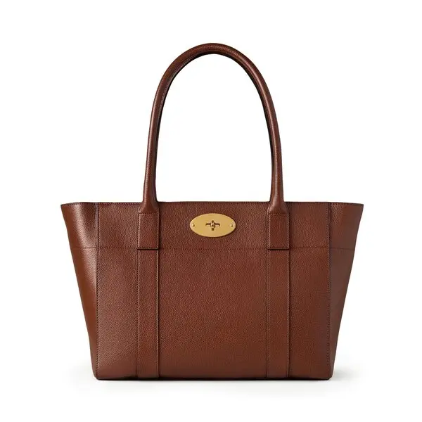 Mulberry Bayswater 9 To 5 Tote - Oak Two-tone Small Classic Grain