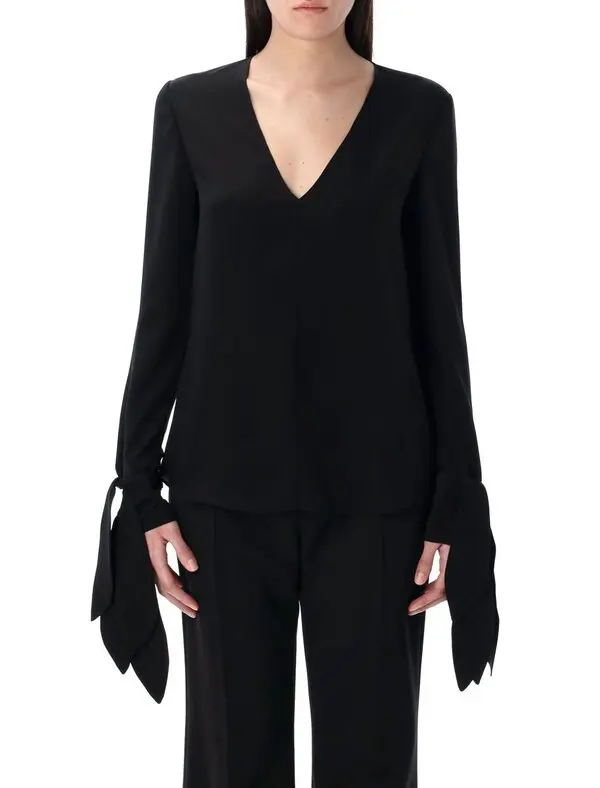 Givenchy Blouse With Bows - Black