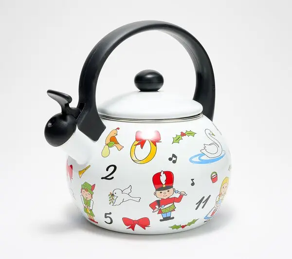 TEMP-TATIONS Seasonal Enamel On Steel Kettle
