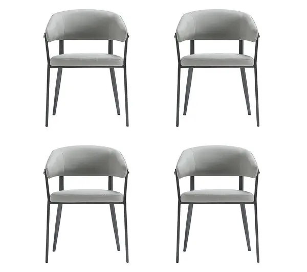 MANHATTAN Comfort Belle Dining Chair Set Of 4