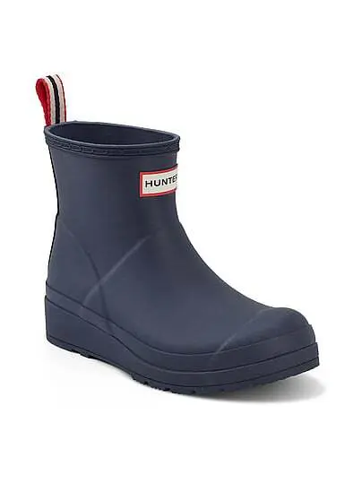 Pink Play Short Boots - Blue