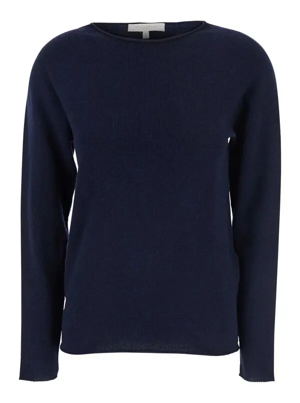 Antonelli Firenze Agrippa Crewneck Wool Sweater - Blue
