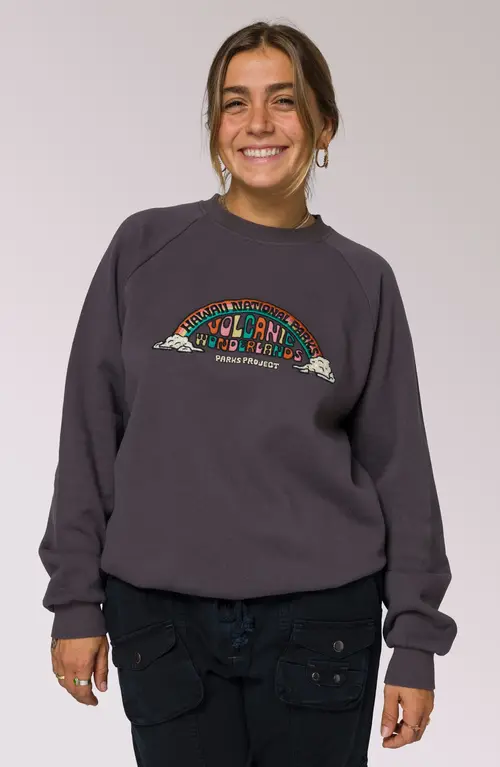 PARKS PROJECT Hawai'i Geological Wonderlands Crewneck Sweatshirt