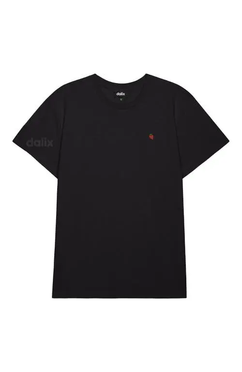 DALIX Lightweight Lil Strawberry Tee - Black