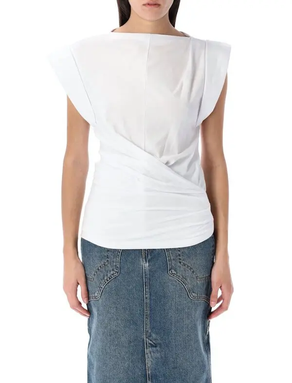 Isabel Marant Maisan Cotton T-shirt - White