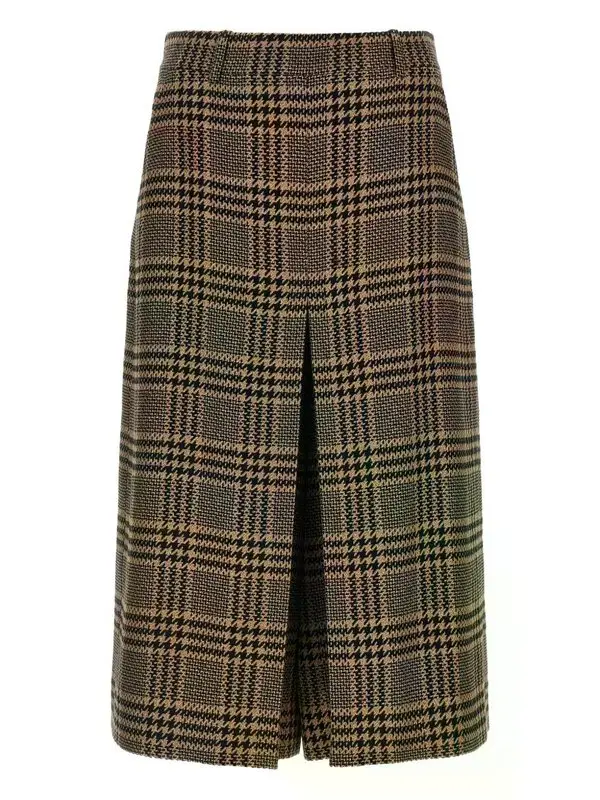 Saint Laurent Prince Of Wales Check Trousers