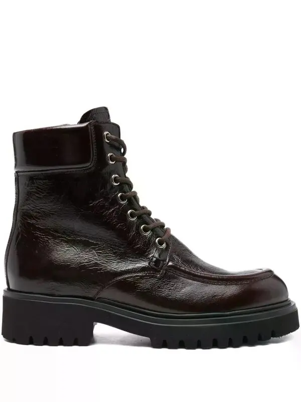 GUGLIELMO ROTTA Winfield Leather Boots
