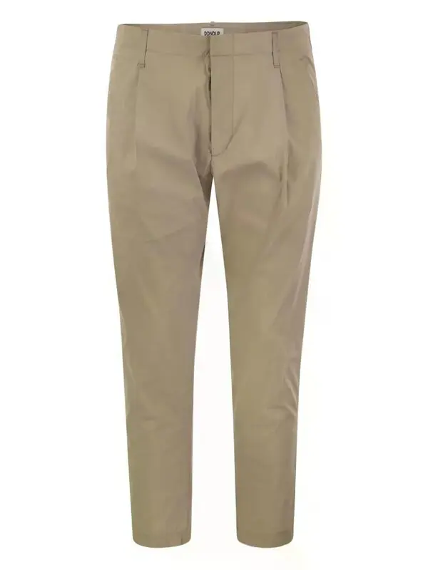 DONDUP Pleated-pocket Trousers - Neutrals
