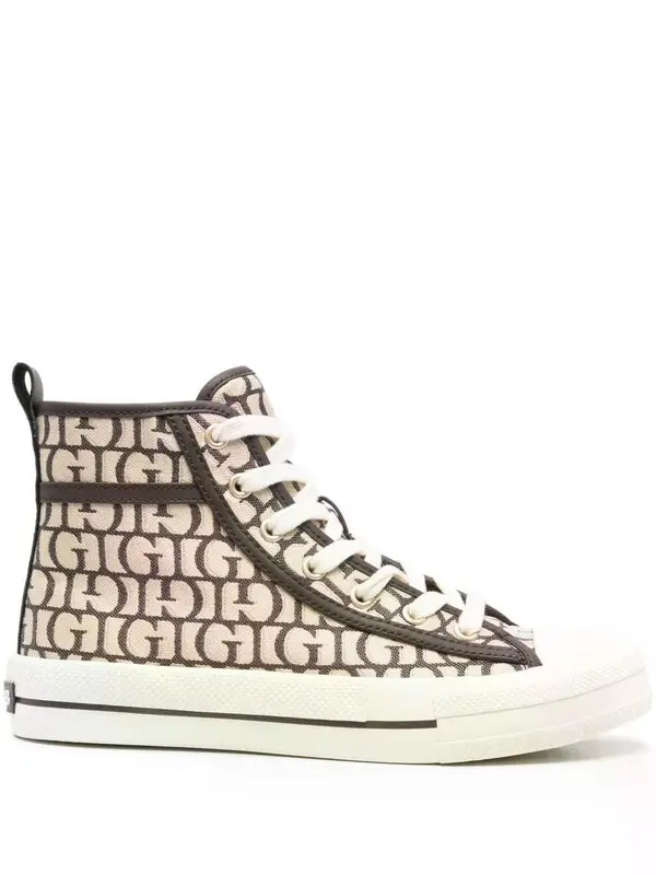 Guess Logo-print High-top Sneakers