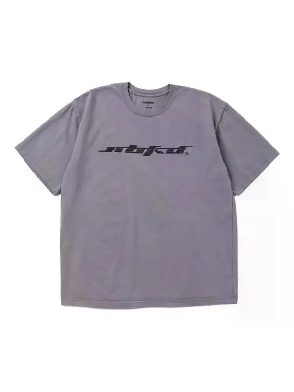 NEIGHBORHOOD Graphic-print Cotton T-shirt - Grey