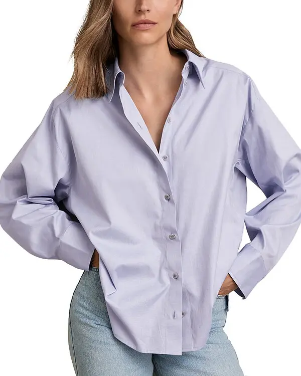 REISS Callie Shirt - Blue