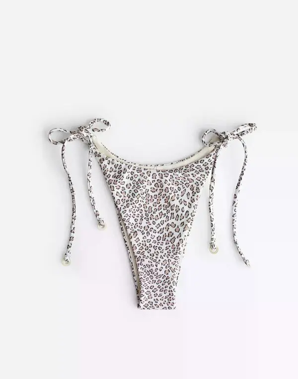 Madewell Retro Tie High-cut Bikini Bottom