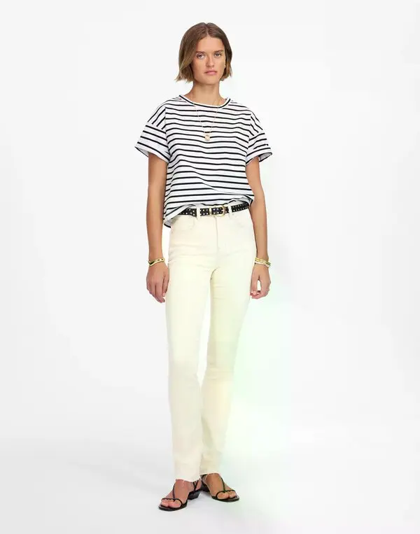Madewell Mid-rise Stovepipe Jeans With Magic Pockets
