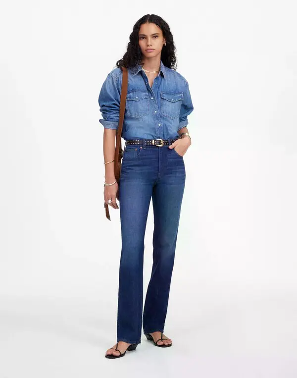 Madewell The Longline Straight Jean