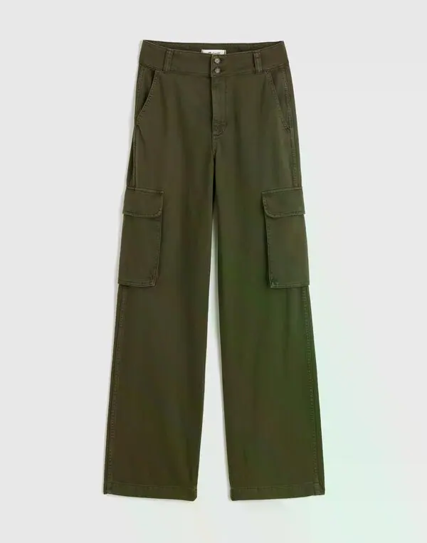 Madewell Utility Wide-leg Trousers - Faded Ivy