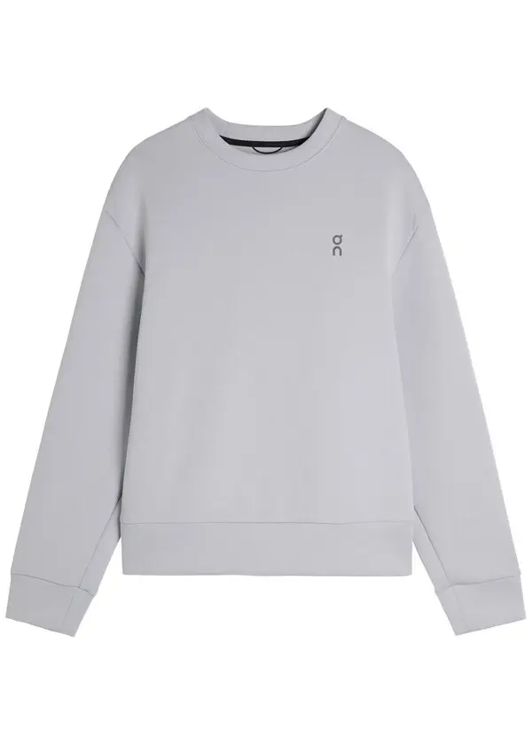 On Focus Tech Stretch-jersey Sweatshirt - Lilac