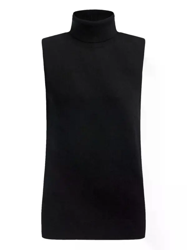 12 STOREEZ Sleeveless Turtleneck Top