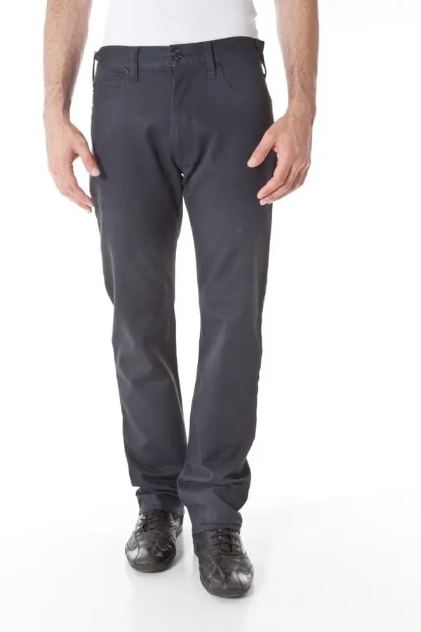 Emporio Armani Cotton-elastane Trousers