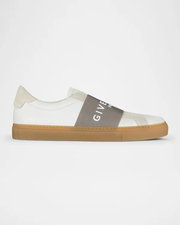 Givenchy Urban Street Low-top Slip-on Sneakers - White/grey
