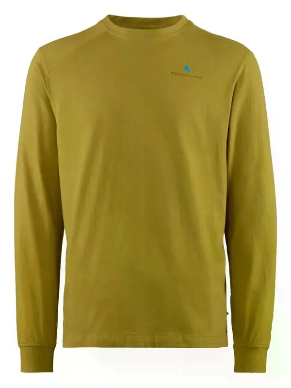 KLATTERMUSEN Long-sleeve Cotton T-shirt - Green
