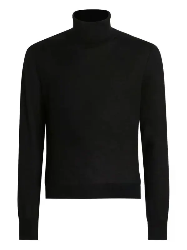 Dolce & Gabbana Turtleneck Cashmere Sweater - Black