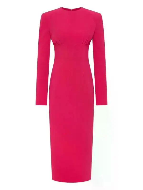 Rachel Gilbert Dover Long-Sleeve Maxi Dress - Pink | Editorialist